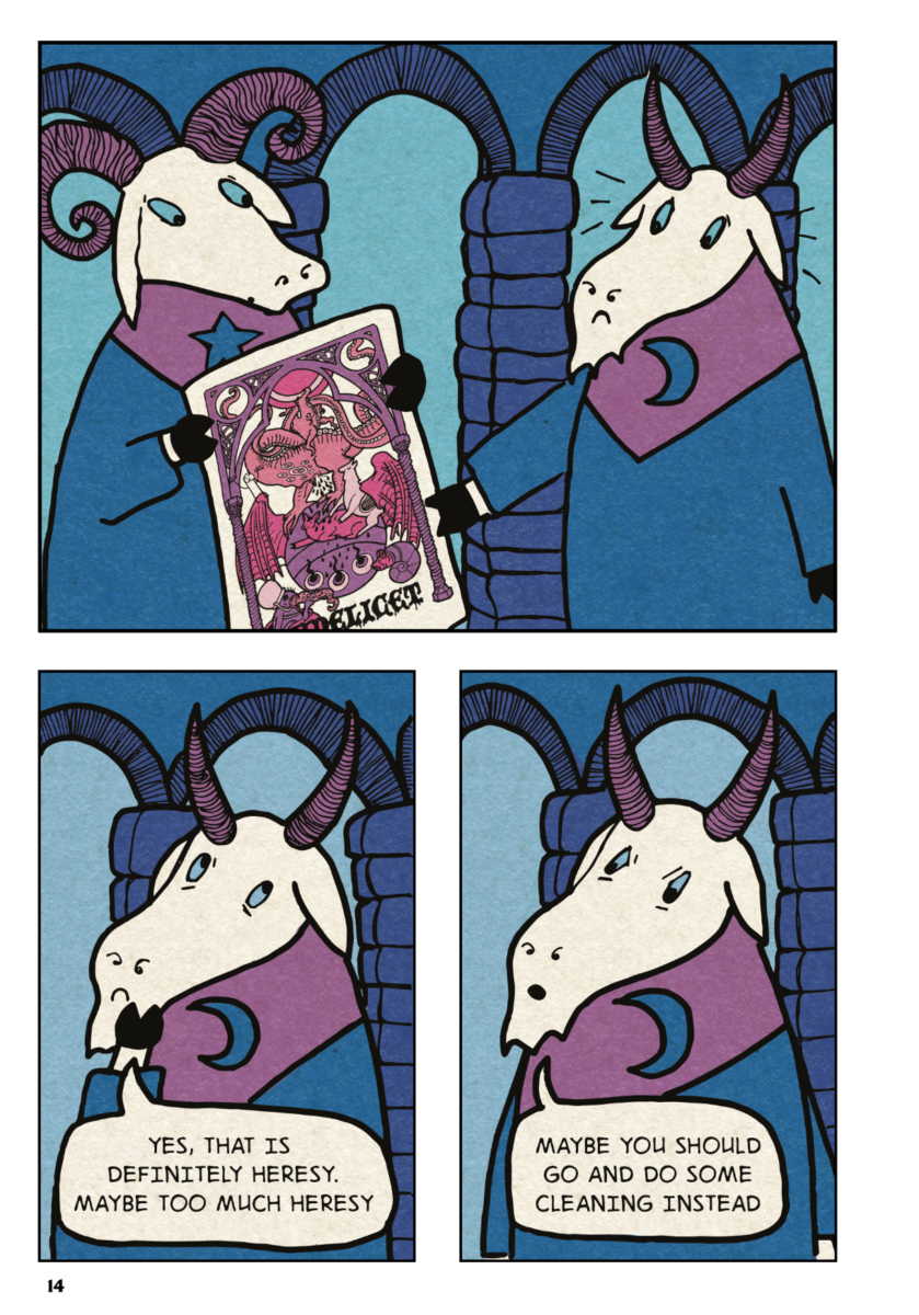 Goat Comic 2 – A Note On a Rainy Night