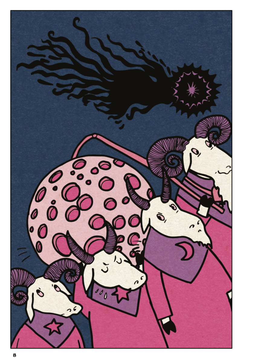 Goat Comic 2 – A Note On a Rainy Night